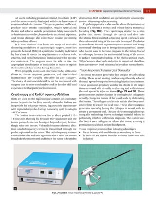 Laparoscopic Dissection Techniques | PDF