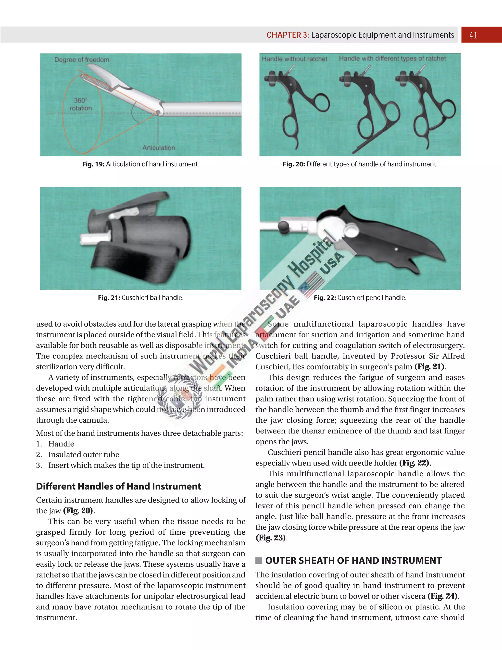 Laparoscopic Equipment and Instruments | PDF | First Aid | Injuries