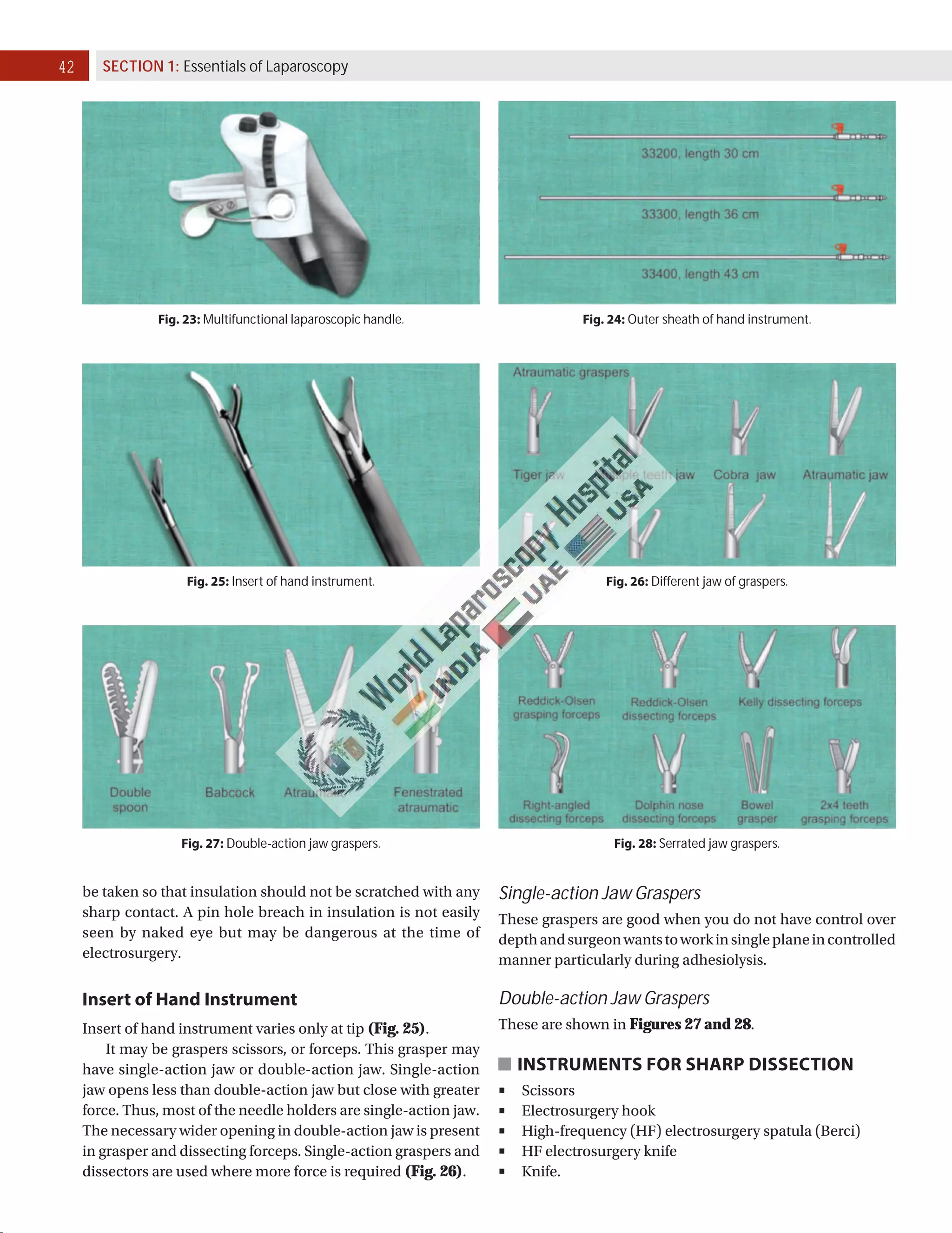 Laparoscopic Equipment and Instruments | PDF