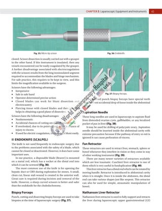 Laparoscopic Equipment and Instruments | PDF