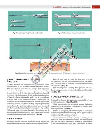 Laparoscopic Equipment and Instruments | PDF