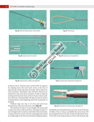 Laparoscopic Equipment and Instruments | PDF