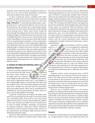 Laparoscopic Repair of Ventral Hernia at WLH | PDF