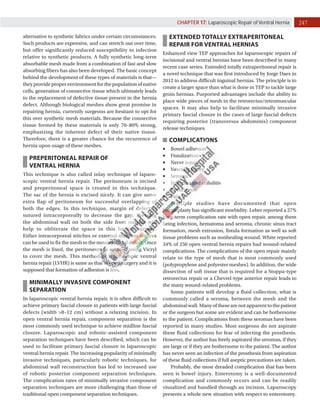 Laparoscopic Repair of Ventral Hernia at WLH | PDF