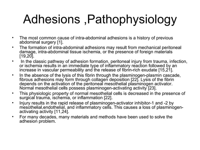 Laparoscopic Adhesiolysis | PPT | Digestive Disorders | Diseases and ...