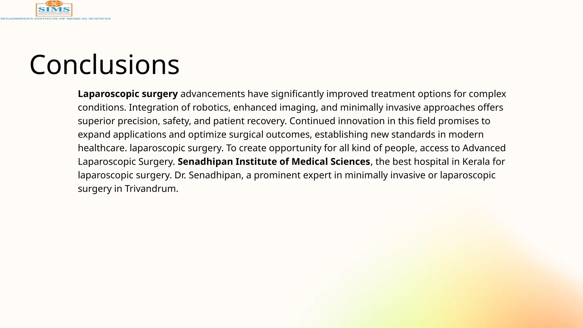 Advancement in Laparoscopic Surgery.pptx