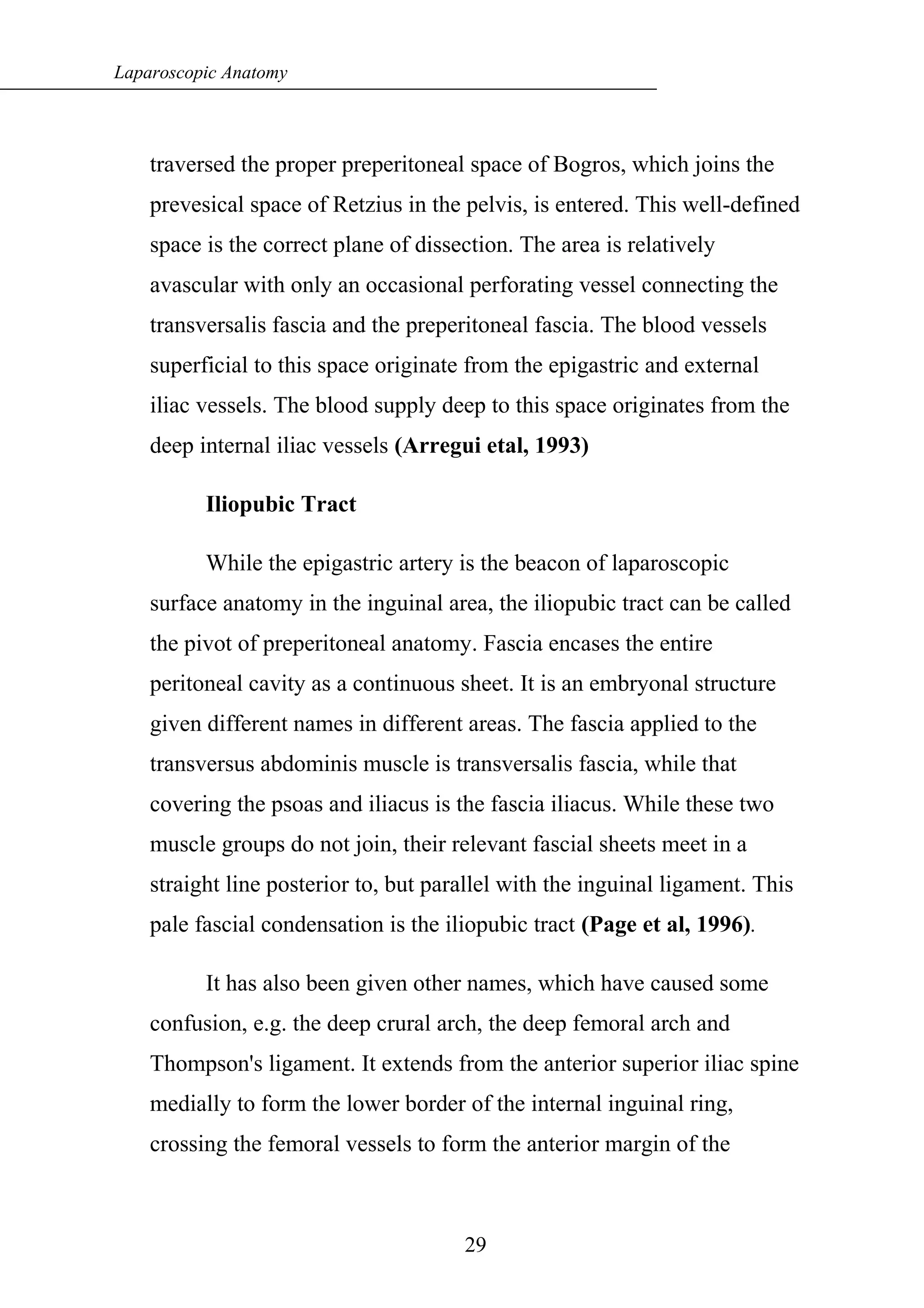 Laparoscopic anatomy of inguinal canal | DOC