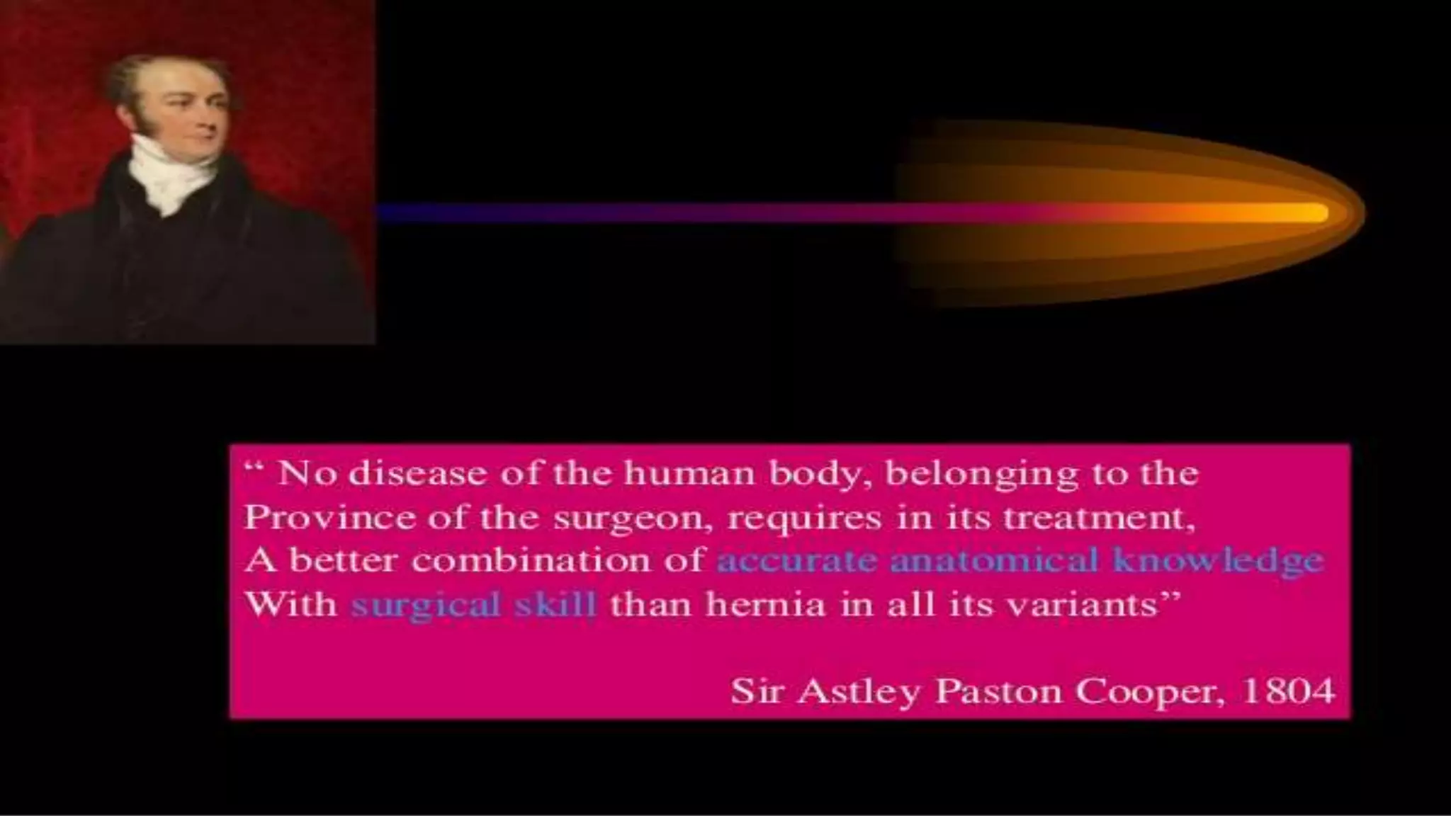 Laparoscopic anatomy of inguinal hernia | PPTX