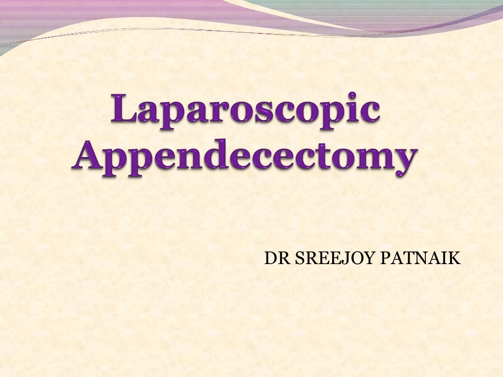 Laparoscopic Appendectomy