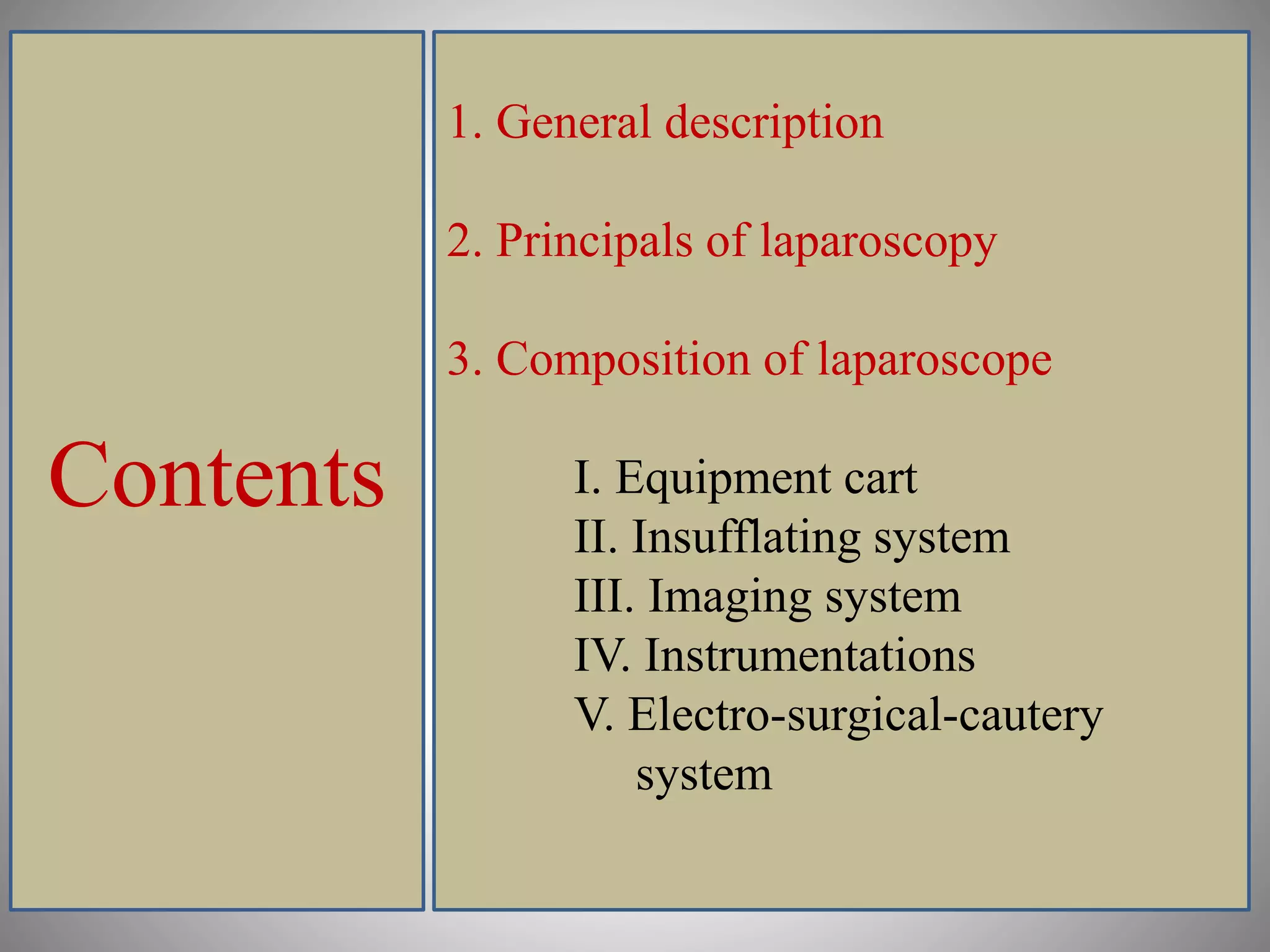 Laparoscopic instruments | PPTX