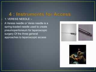 Laparoscopic instruments | PPTX