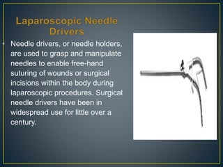 Laparoscopic instruments | PPTX