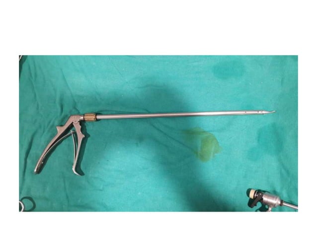 Laparoscopic instruments and Ergonomics | PPTX