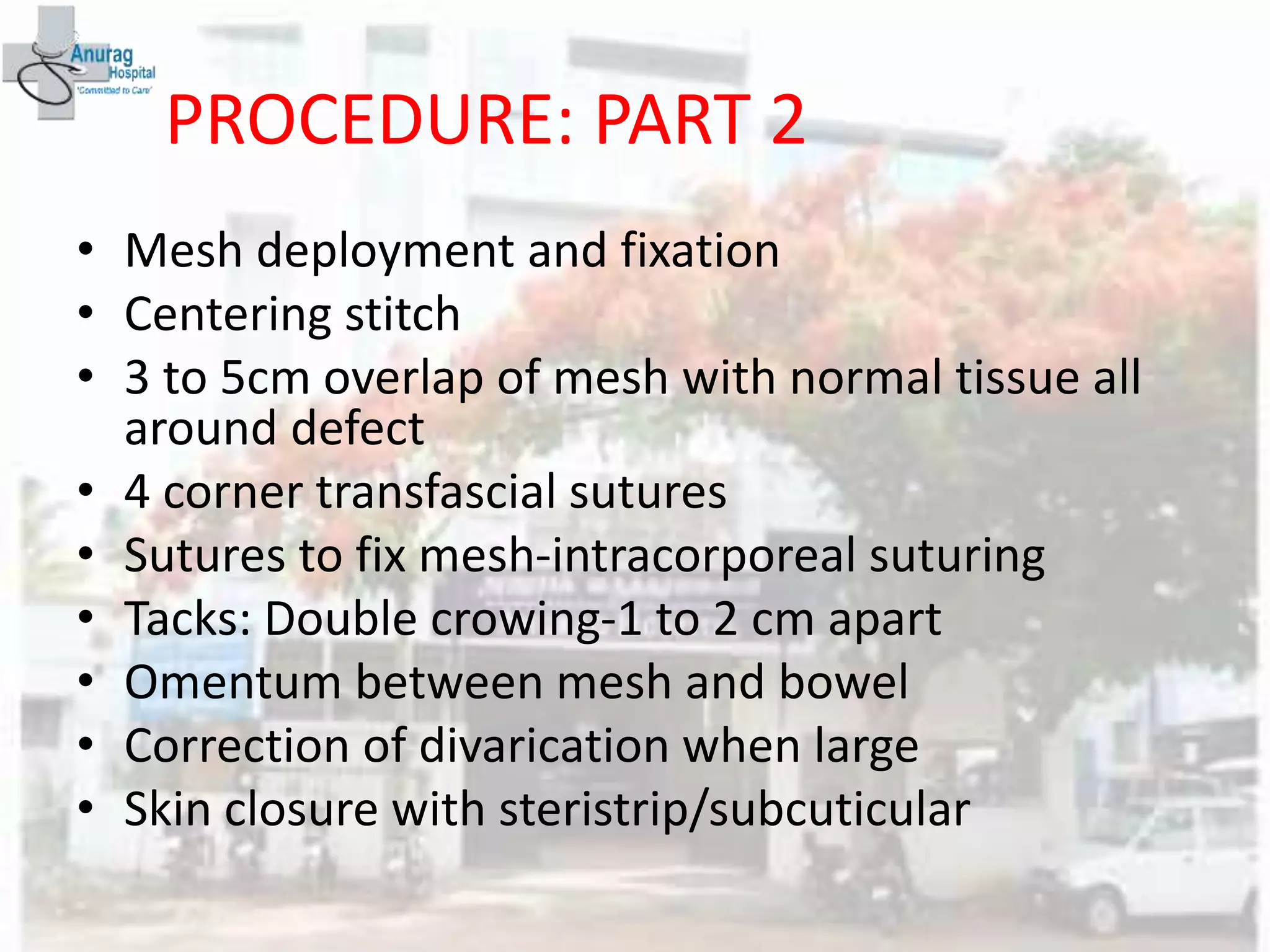 Laparoscopic ipom plus | PPTX