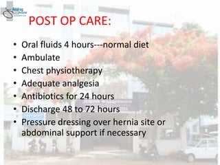 Laparoscopic ipom plus | PPTX