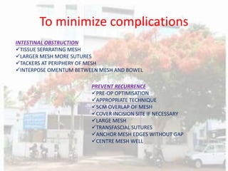 Laparoscopic ipom plus | PPTX