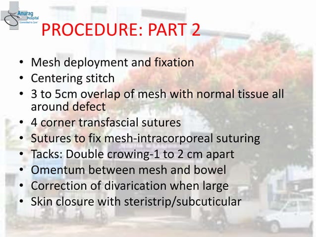 Laparoscopic ipom plus