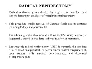 Laparoscopic kidney surg | PPTX