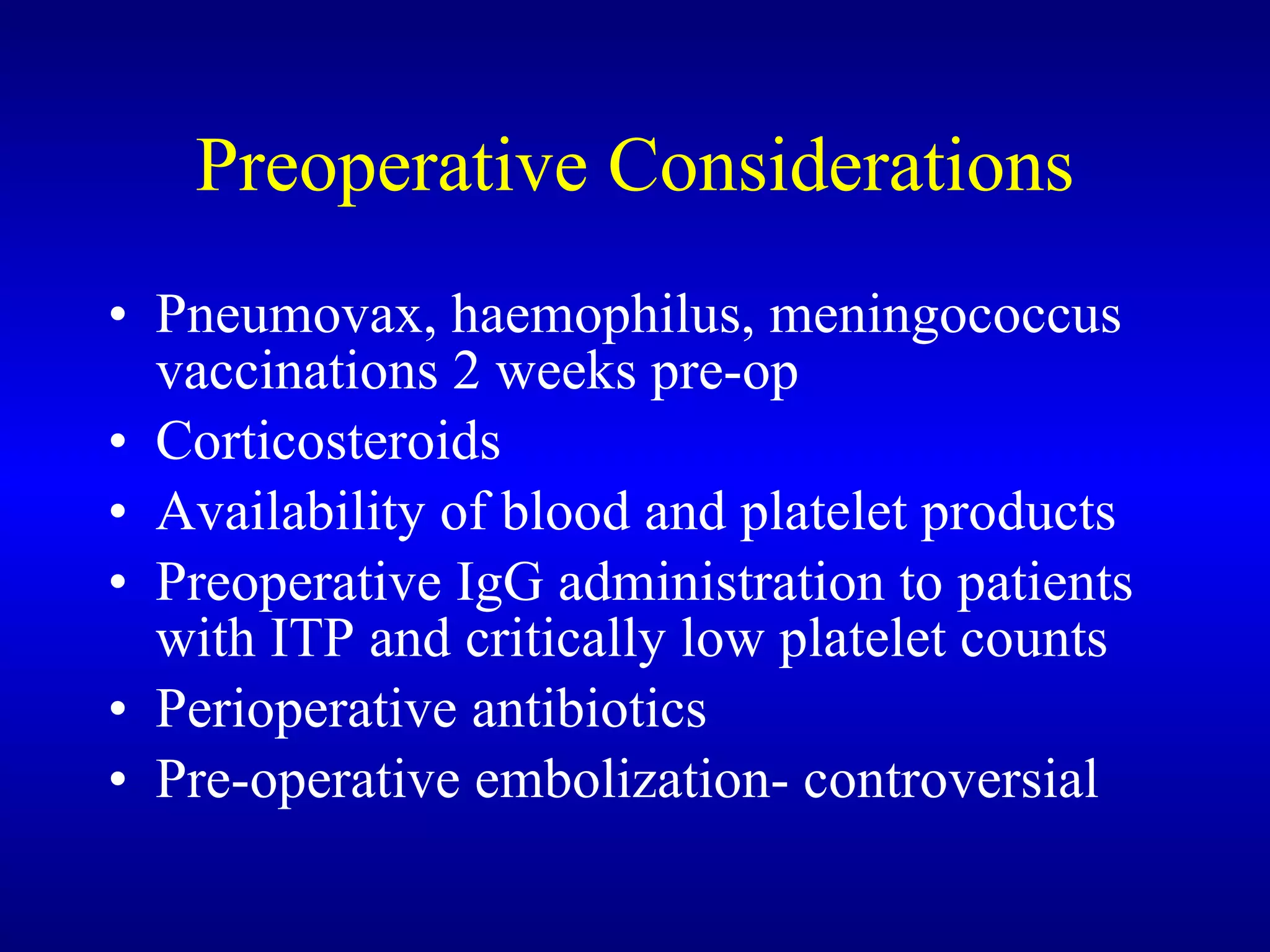 Laparoscopic Splenectomy | PPT