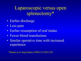 Laparoscopic Splenectomy | PPT