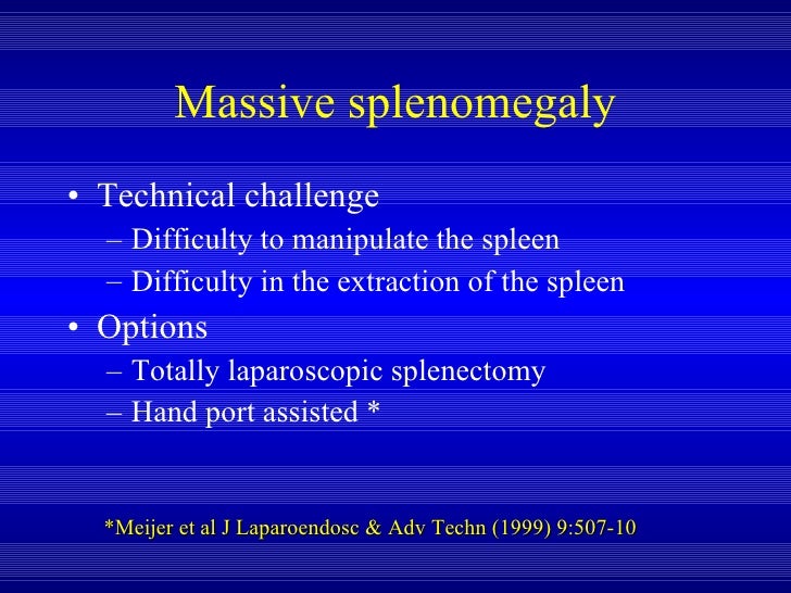 Laparoscopic Splenectomy