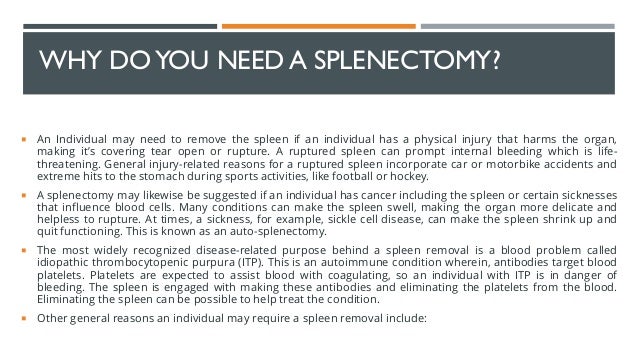 Laparoscopic Splenectomy at Southlake General Surgery.pdf | Blood ...