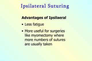 Laparoscopic Suturing And Knotting Mob: 7289915430, www.drpradeepgarg | PPT