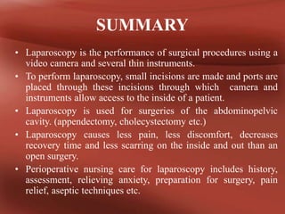 Laparoscopy | PPTX