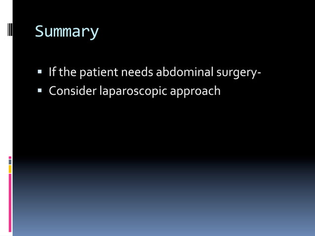 Laparoscopy Indications Ppt