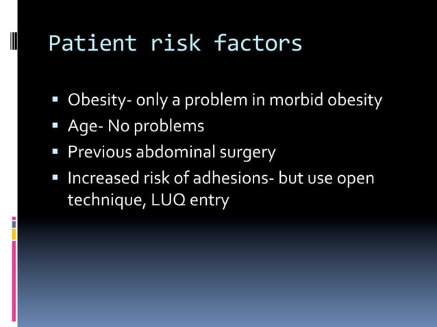 Laparoscopy Indications Ppt