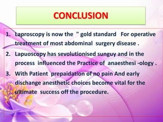 Laparoscopy | PPTX