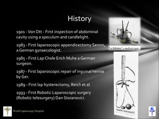 Introduction of Laparoscopic Surgery | PPT