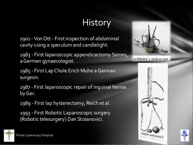 Introduction of Laparoscopic Surgery