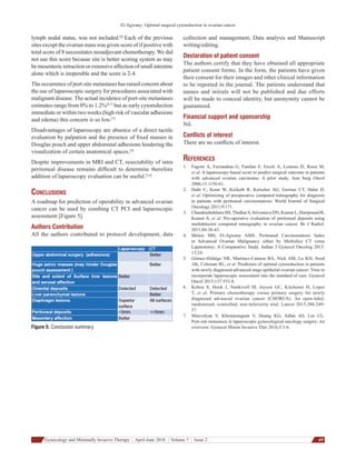 Laparoscopy and ct in ovarian cancer | PDF | Cancer | Diseases and ...