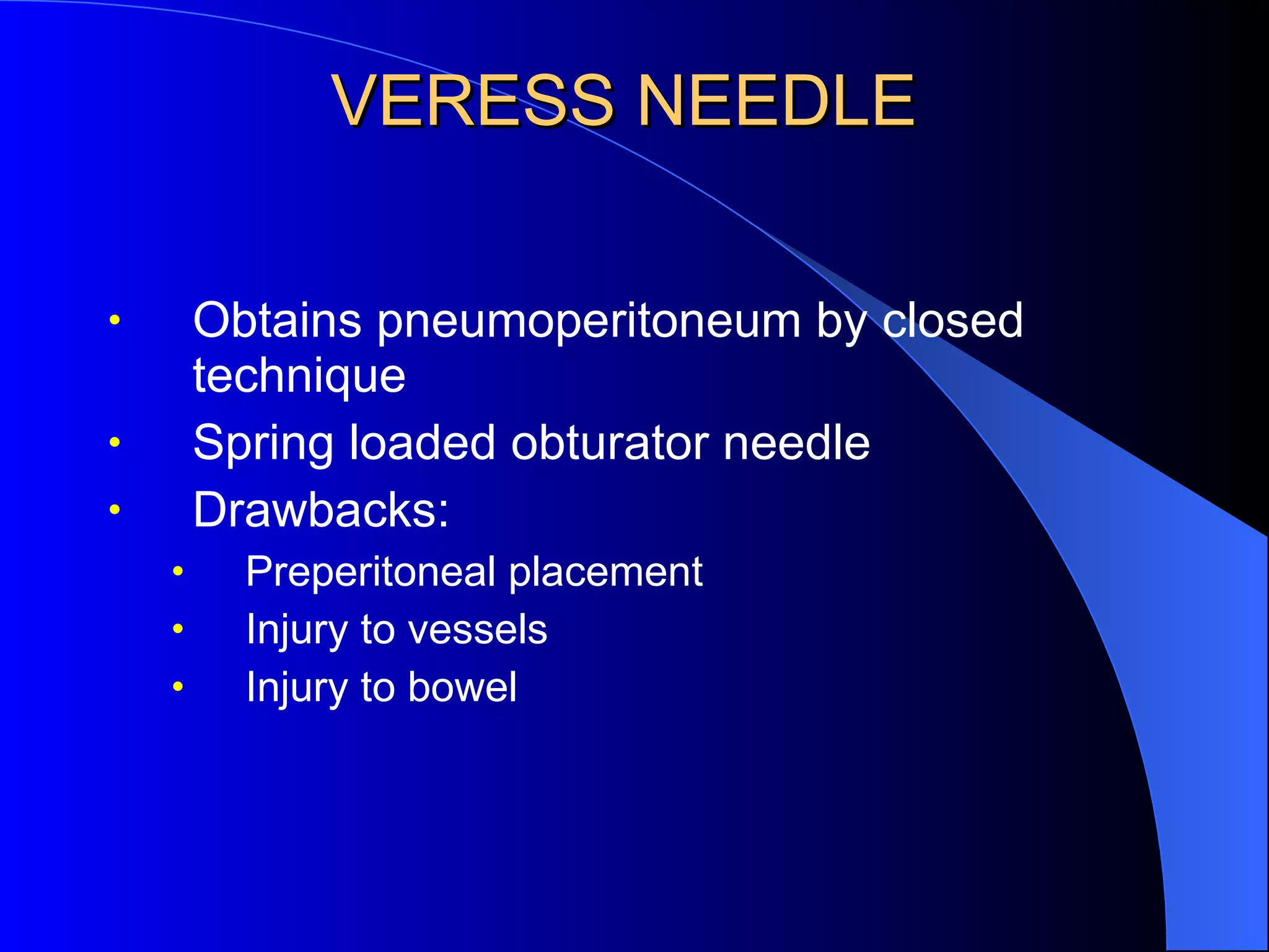 Laparoscopy Basics, Principles, Instrumentation, Indication | PPT