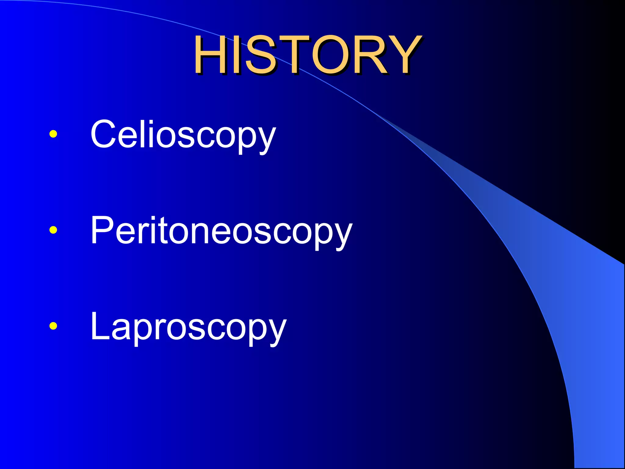 Laparoscopy Basics, Principles, Instrumentation, Indication | PPT
