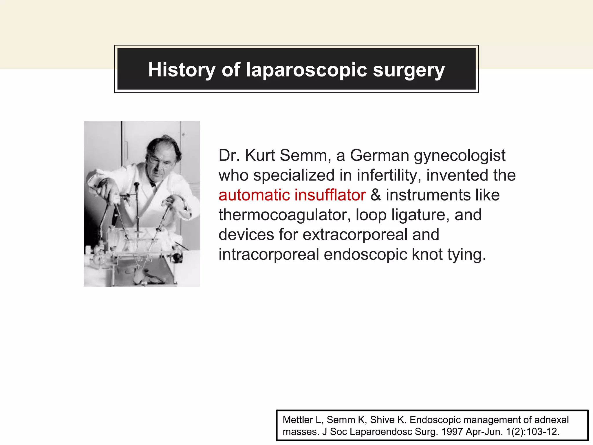 Laparoscopy in gynecology | PDF