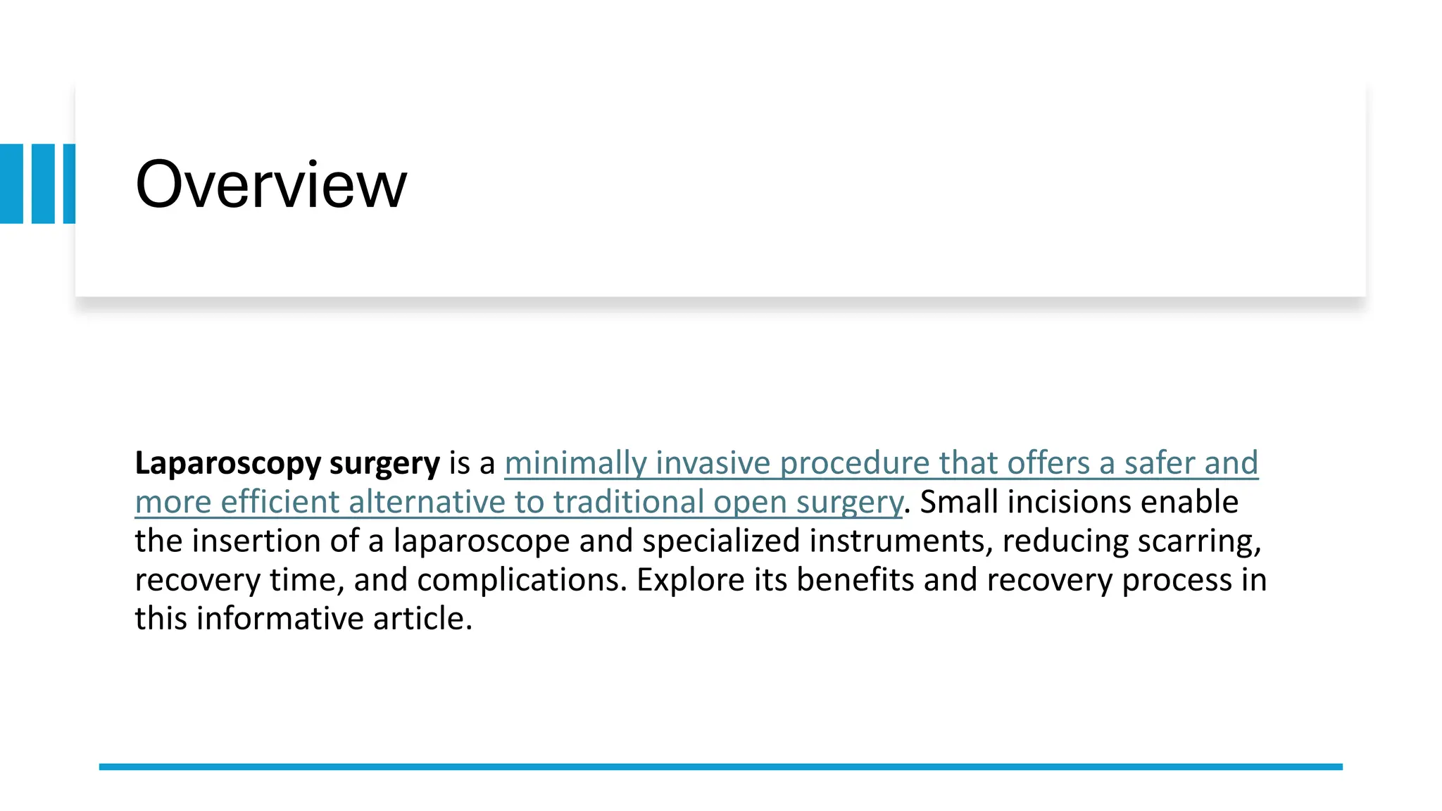 Laparoscopy Surgery - Benefits & Recovery Process.pdf