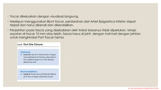 LAPAROSCOPY TAPP HERNIA inguinal ( tehnik operasi ) azis | PPTX