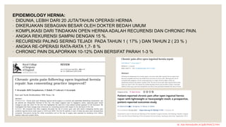 LAPAROSCOPY TAPP HERNIA inguinal ( tehnik operasi ) azis | PPTX