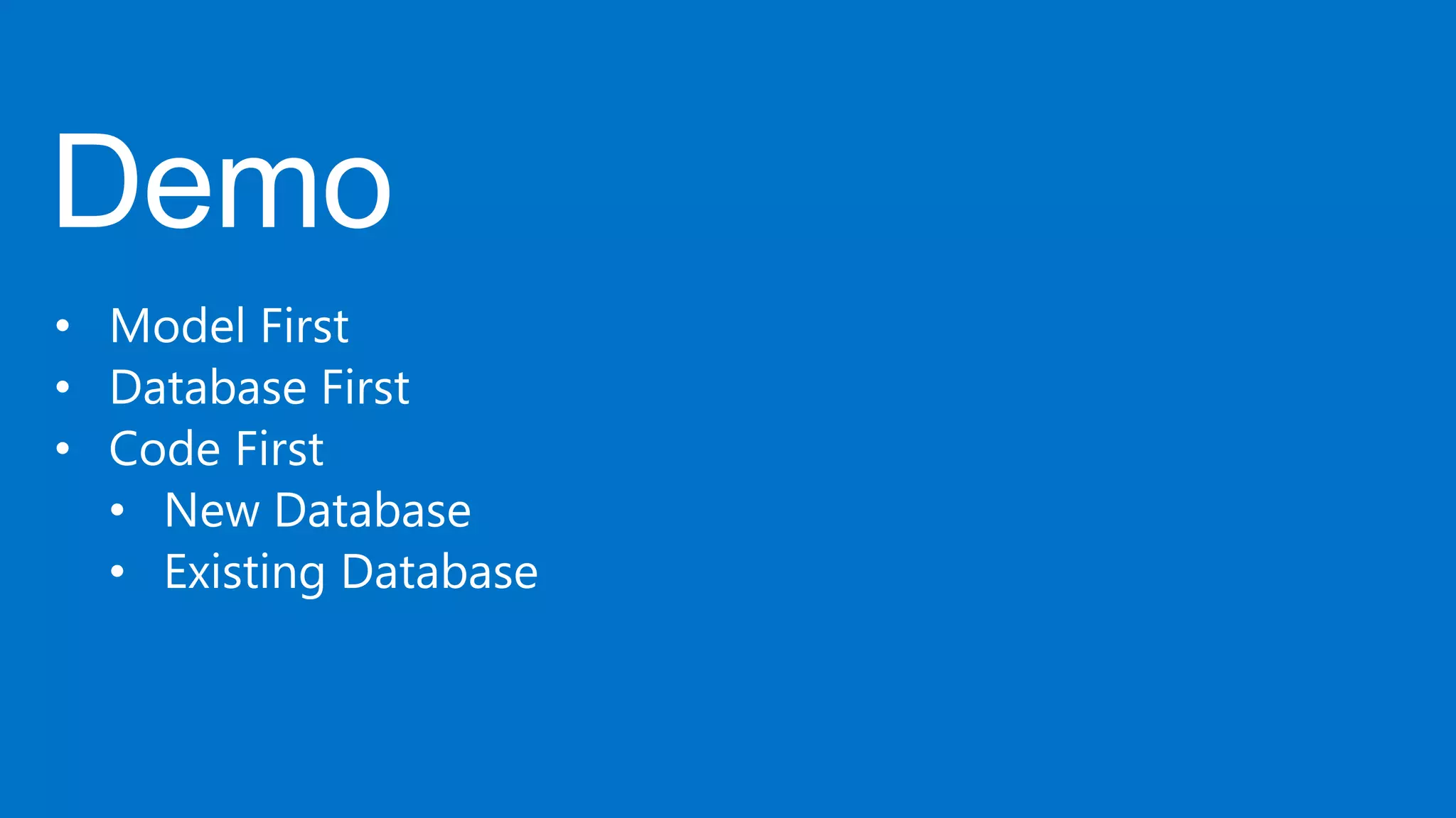 Lap Around Entity Framework | PPT Lap Around Entity Framework | PPT