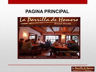 La parrilla de homero | PPTX