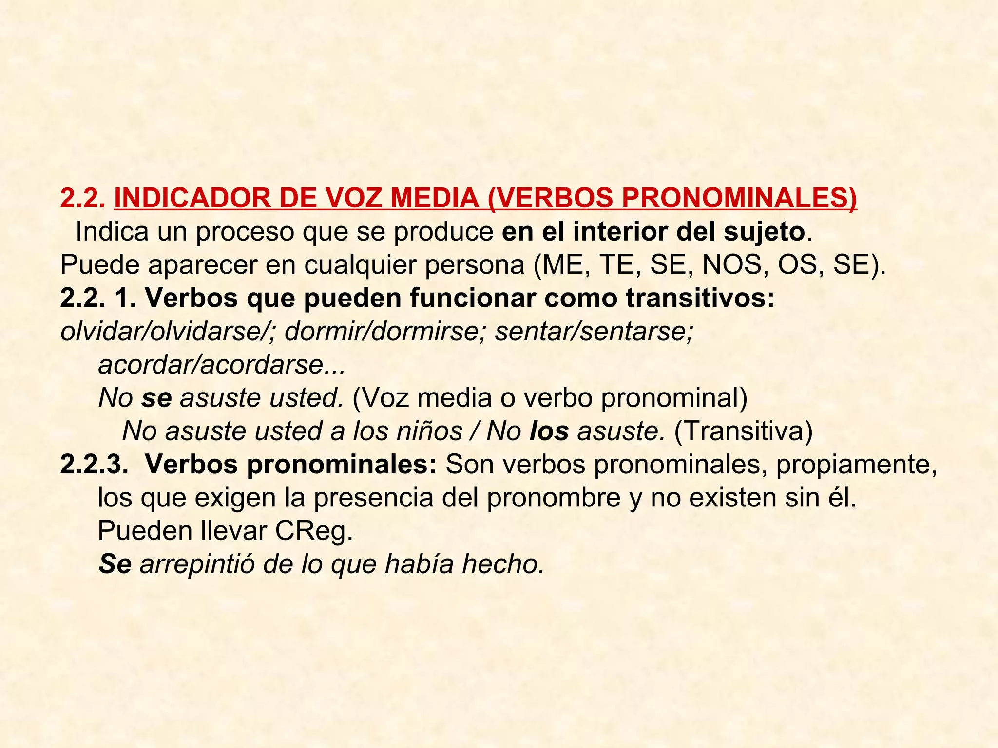 La Particula Se Power Point | PPT