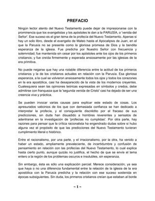 La parusia revisado | PDF