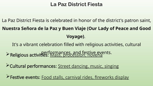 Brief History Of Lapaz in Iloilo City Philippines | PPTX | Christianity ...