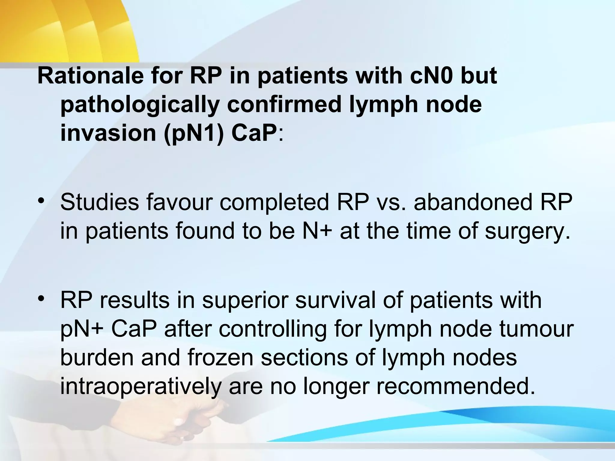 Locally advanced Prostate Cancer | PPT