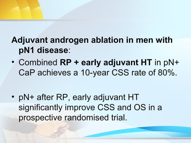 Locally Advanced Prostate Cancer