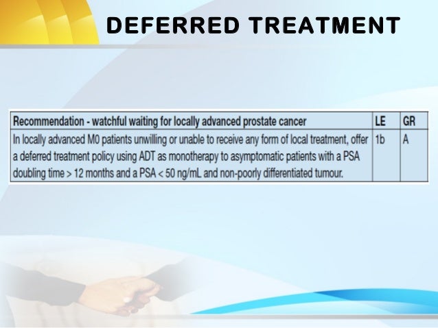 Locally Advanced Prostate Cancer