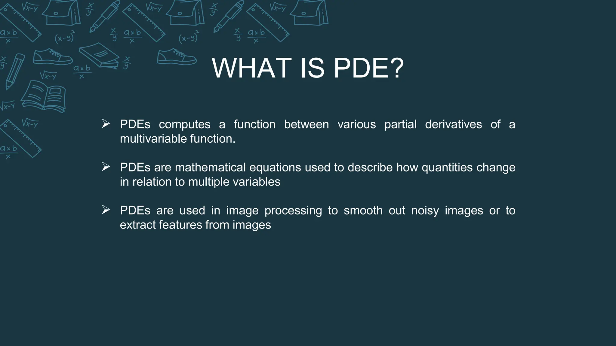 LAPDE ..PPT (STANDARD TYPES OF PDE).pptx