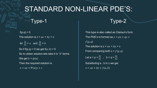 LAPDE ..PPT (STANDARD TYPES OF PDE).pptx